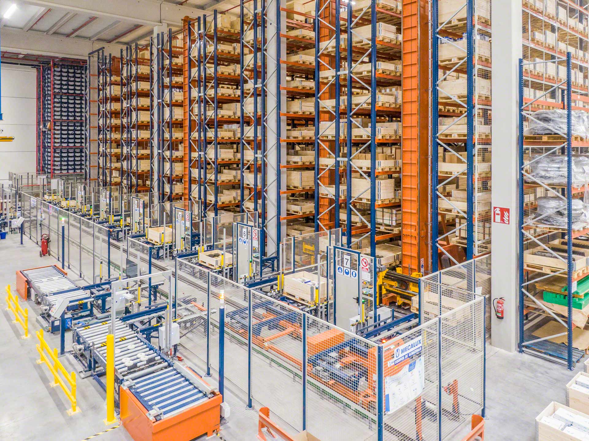 Verschillende soorten automatische magazijnen - Mecalux.be